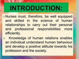 HUMAN RELATIONS-UNIT-III COMMUNICATION & EDUCATIONAL TECHNOLOGY -2ND ...