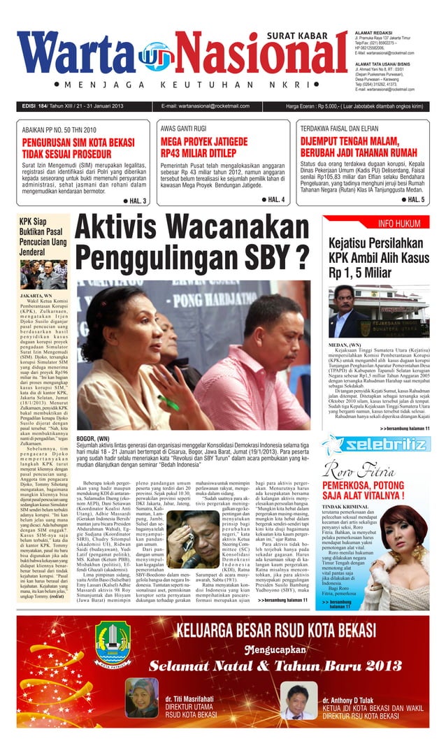 Warta Nasional Edisi 184 | PDF