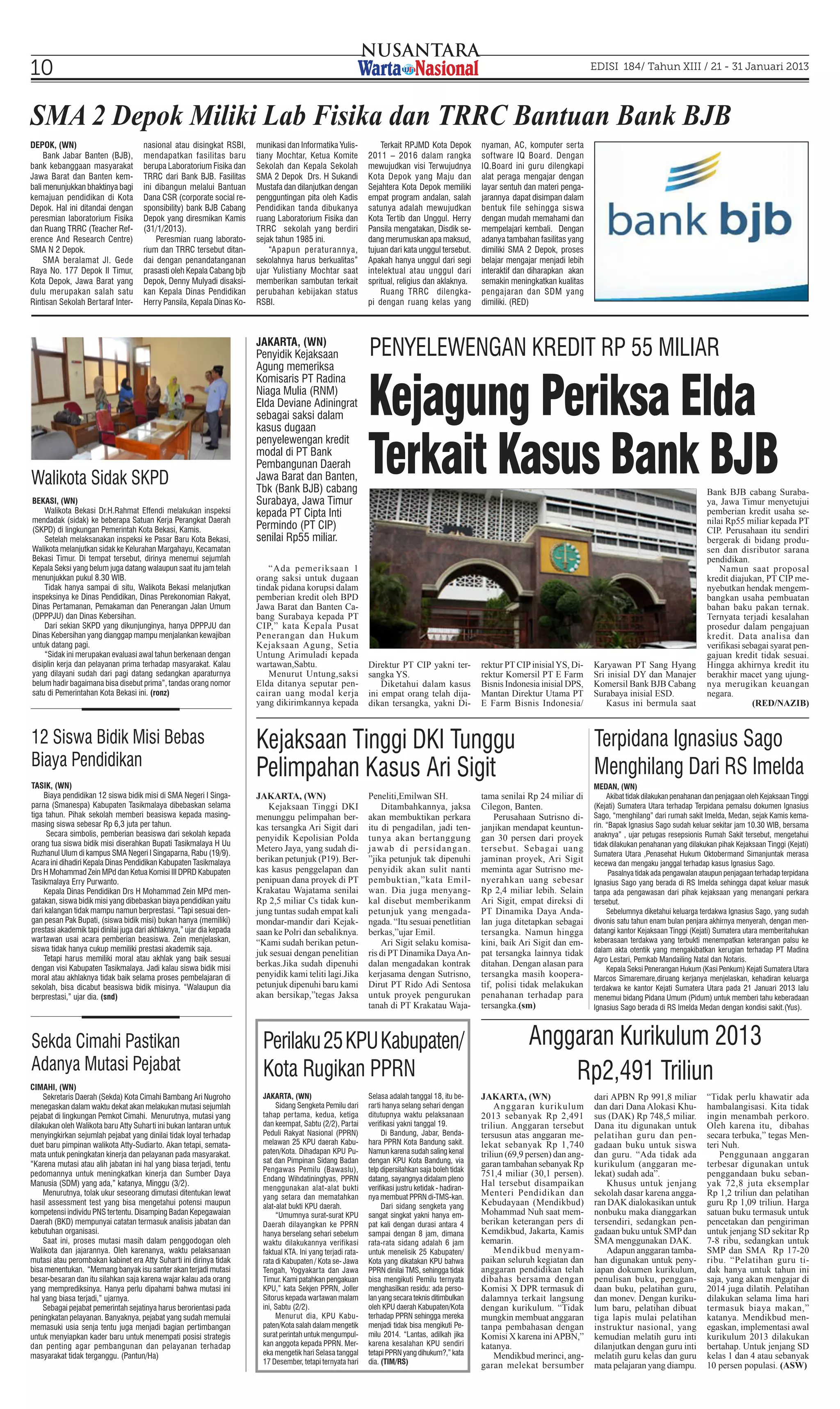 Warta Nasional Edisi 185 Cetak | PDF