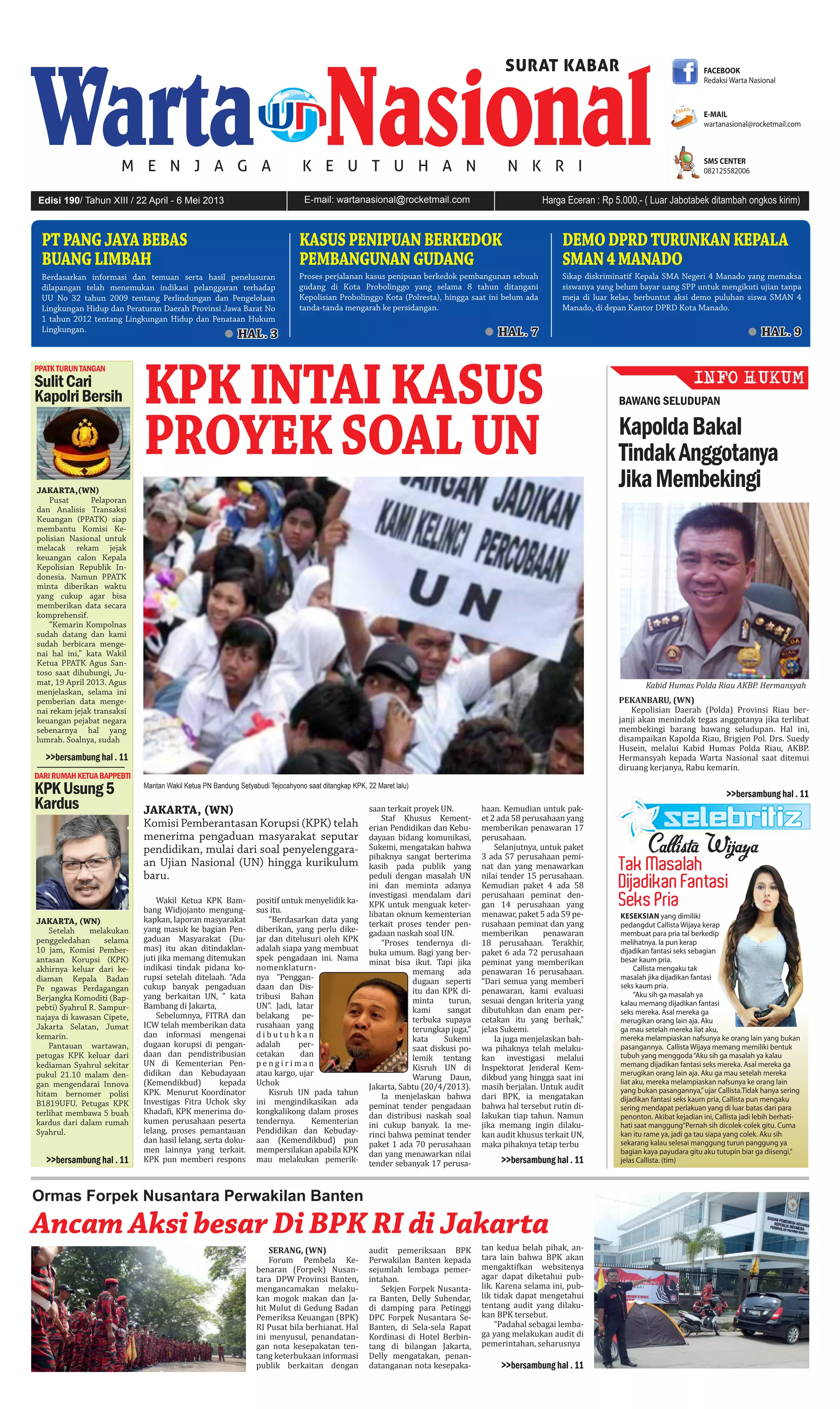 HARIAN WARTA NASIONAL | PDF