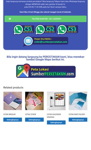 Cetak kalender meja percetakan murah dan cepat di jakarta | PDF