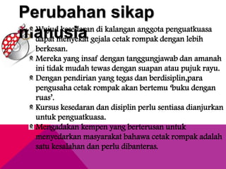 'Cetak rompak’ | PPTX