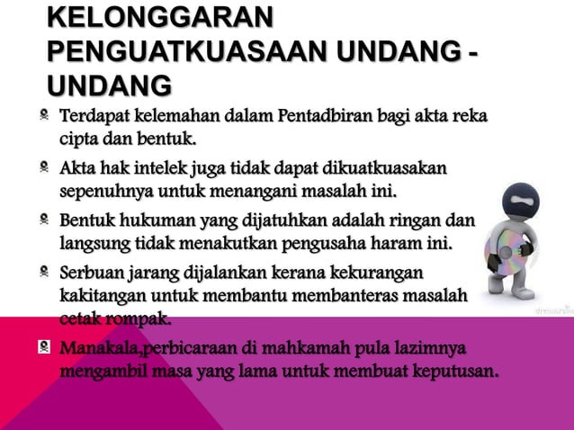 'Cetak rompak’ | PPT | Free Download