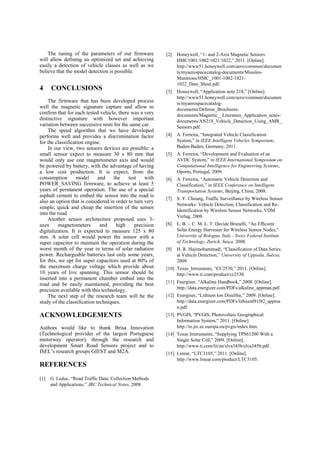 Cetc11 - Wireless Magnetic Based Sensor System For Vehicles ...