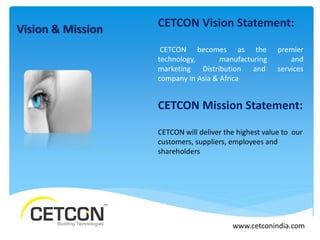 CETCON Brochure | PDF