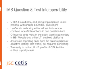 Cetis13 plenary | PPTX