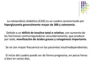 Cetoacidosis | PPS