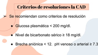 CETOACIDOSIS DIABETICA y su fisiopatologia | PDF