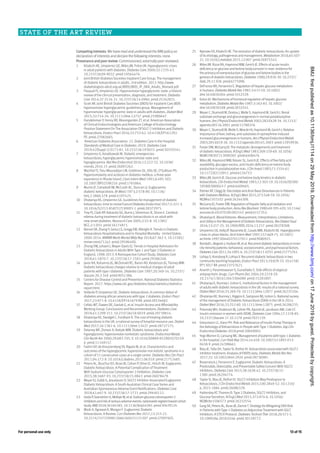 Cetoacidosis diabetica e hiperglucemia hiperosmolar | PDF