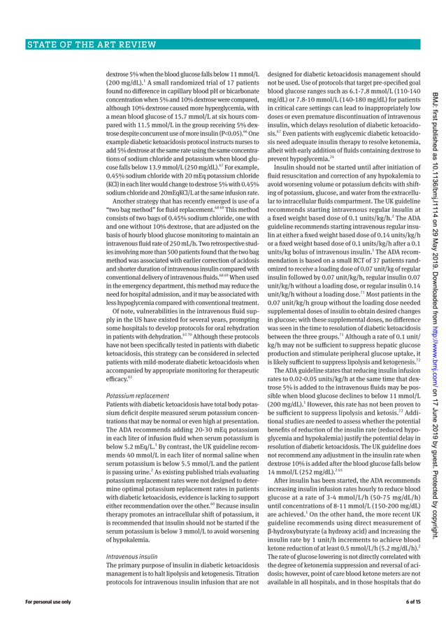 Cetoacidosis diabetica e hiperglucemia hiperosmolar | PDF