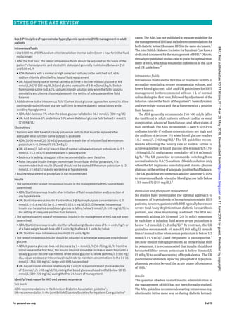 Cetoacidosis diabetica e hiperglucemia hiperosmolar | PDF