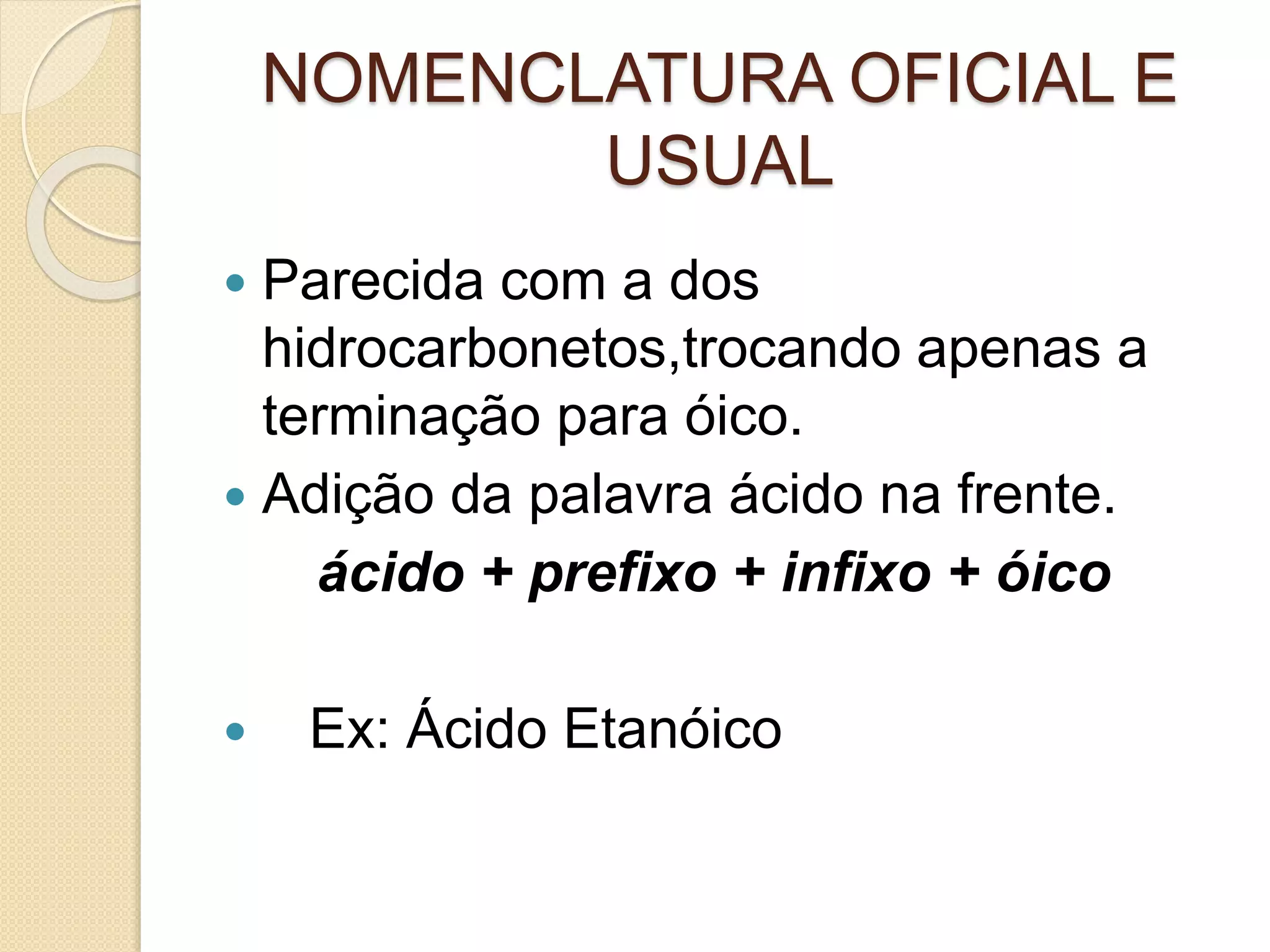 Cetonas e acidos carboxilicos | PPTX