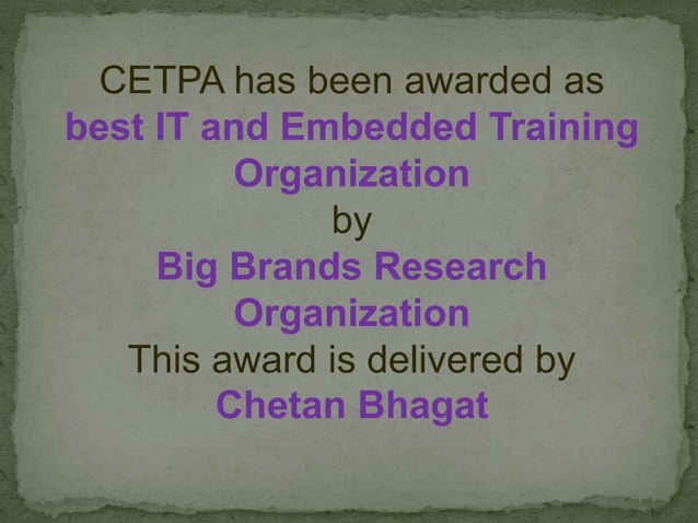 CETPA Introduction | PPT