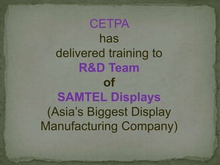 CETPA Introduction | PPT