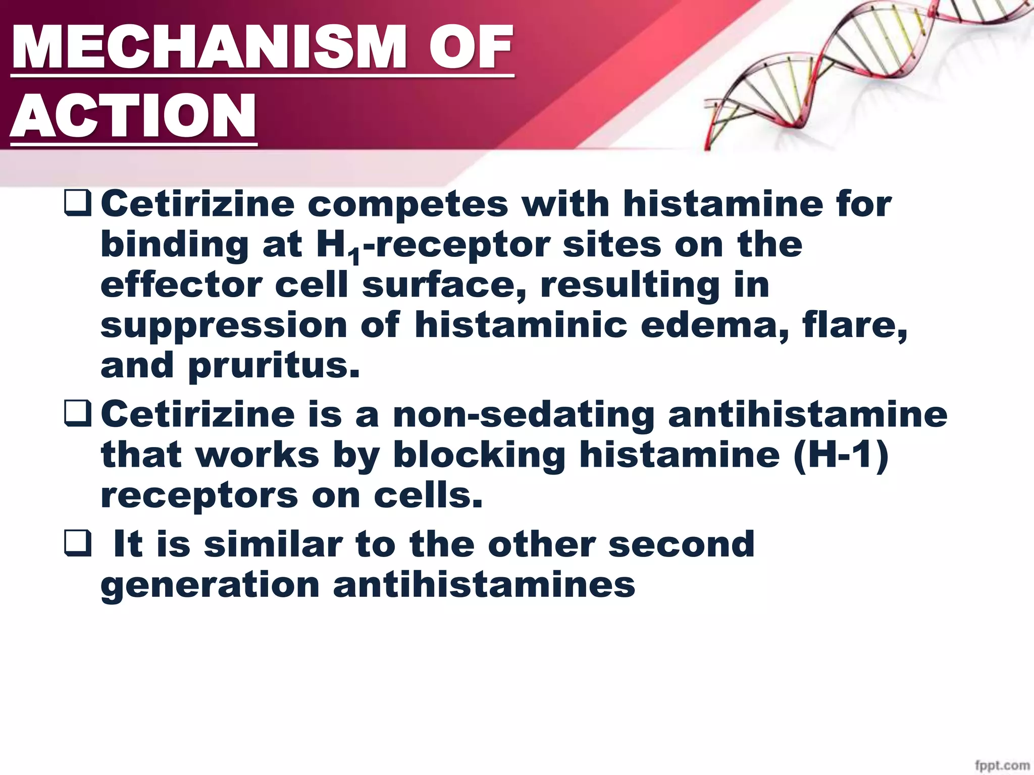 Cetrizine | PPTX