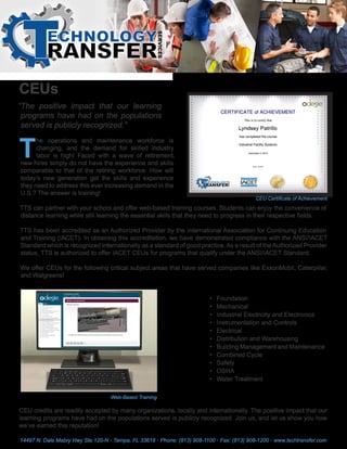 Ceu service-sheet | PDF