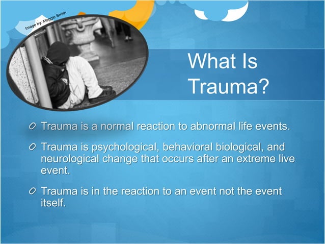 Creating Trauma Safe Schools - Effects of PTSD in learning and ...
