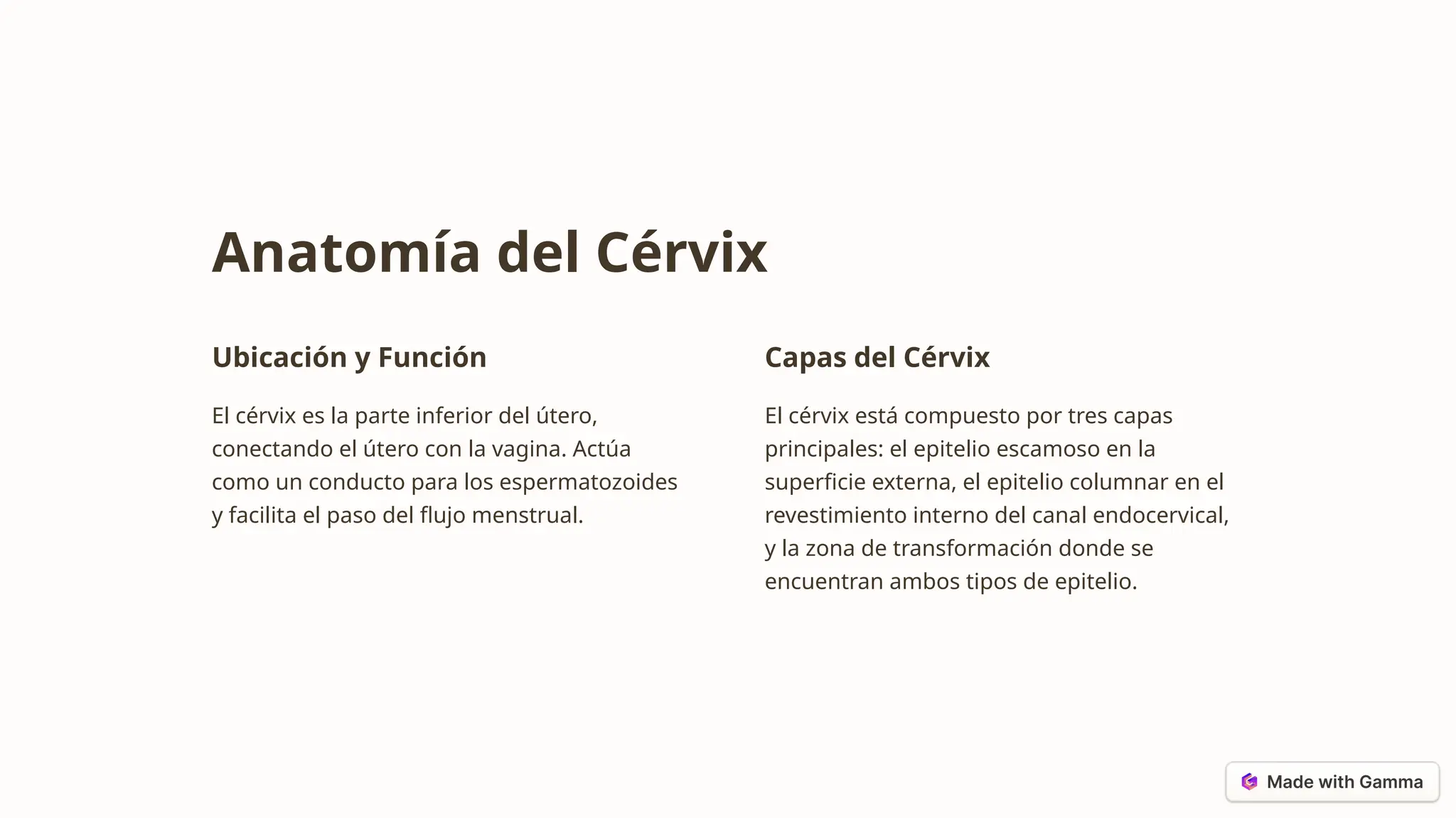 CEULAS DEL CERVIX PARA ESTUDIO DE LA NATOMIA INTERNA DE LA MUJER.pptx