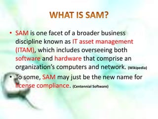 Ceu library software asset management (sam) | PPT