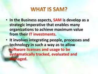 Ceu library software asset management (sam) | PPT