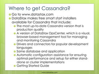 Understanding Data Partitioning and Replication in Apache Cassandra | PPT