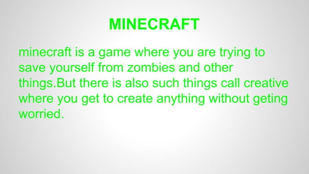 Roblox vs minecraft | PPTX