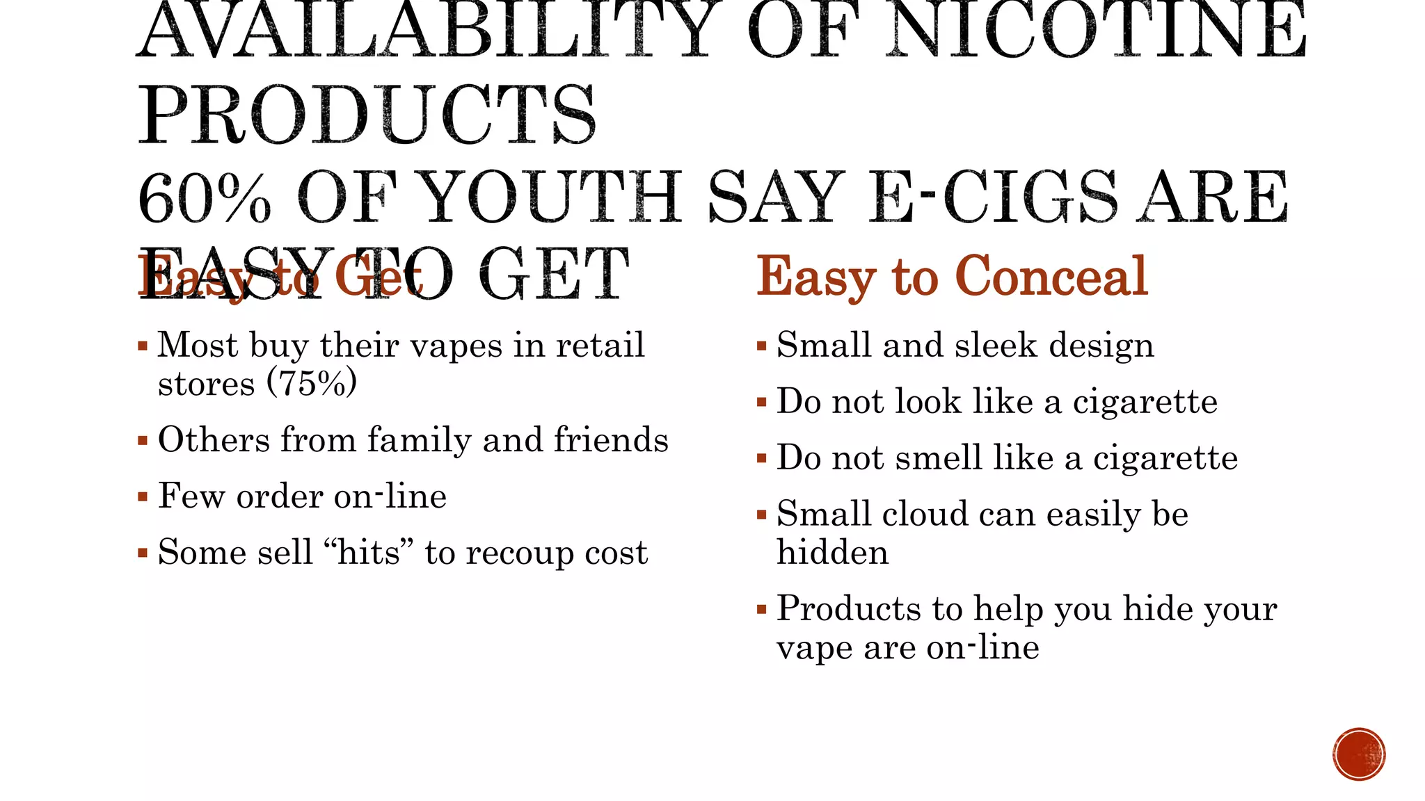 Vapes and E-Cigs: 101 | PPTX