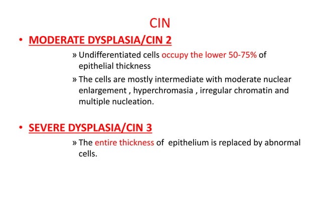 Cevical intraepithelial neoplasia & screening ppt | PDF | Reproductive ...