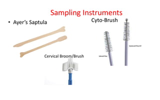 Cevical intraepithelial neoplasia & screening ppt | PDF