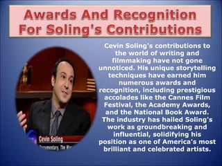 Cevin Soling - Impact and Documentary Films | PPT