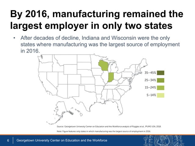 The Way We Were: The Changing Geography of US Manufacturing from 1940 ...