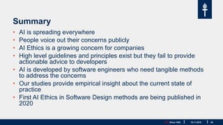 Implementing Ethics in AI | PPTX