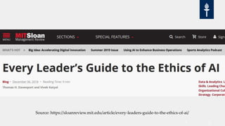 Implementing Ethics in AI | PPTX