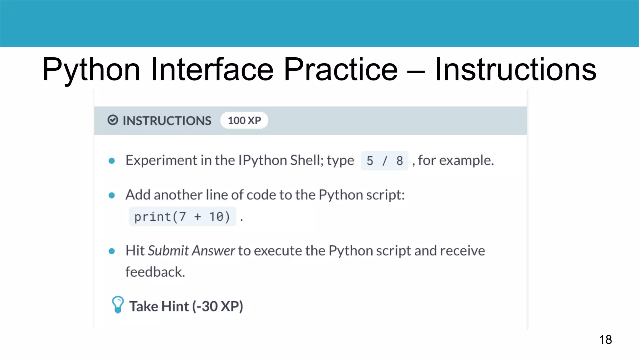 Crashcourse Python With Datacamp And Jupyter For Beginners Ppt