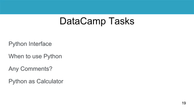 CrashCourse: Python with DataCamp and Jupyter for Beginners | PDF ...