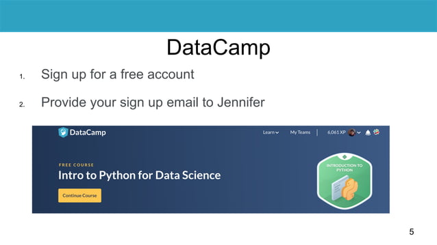 CrashCourse: Python with DataCamp and Jupyter for Beginners | PDF | Programming Languages ...
