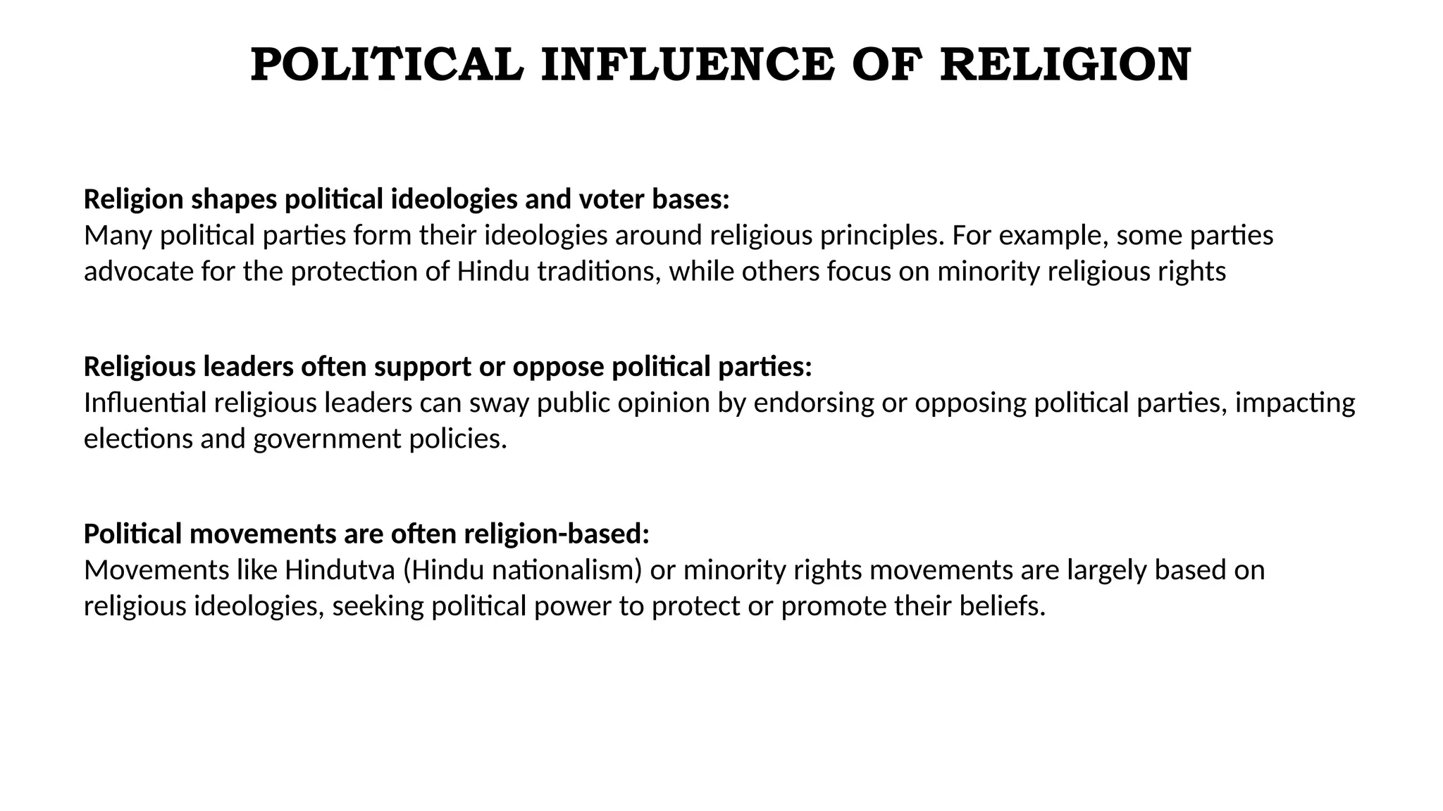 Region and political in centemporary india | PPTX