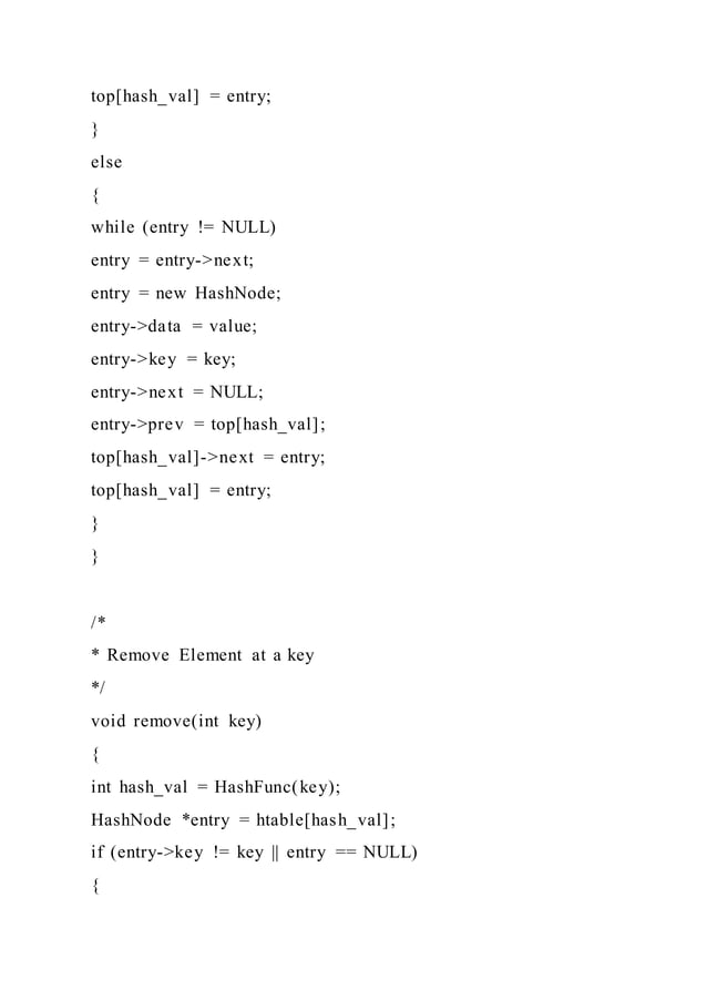 (C++ exercise) 1.Implement a circular, doubly linked list with a has.docx