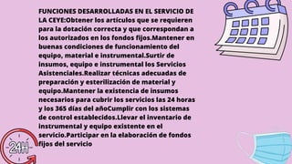 Ceye central de esterilización y equipos | PDF