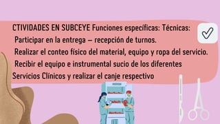Ceye central de esterilización y equipos | PDF