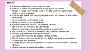 Ceye central de esterilización y equipos | PDF