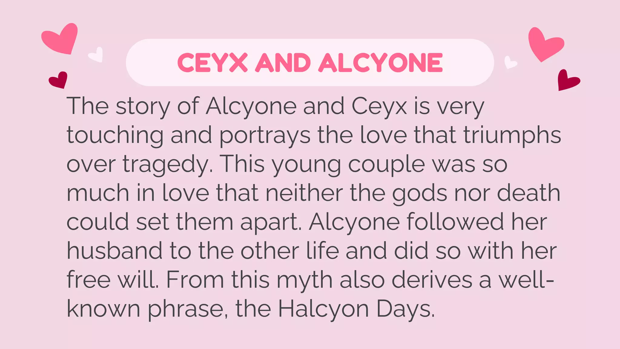 Ceyx and Alcyone | PPTX