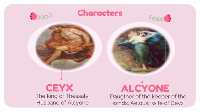 Ceyx and Alcyone | PPTX