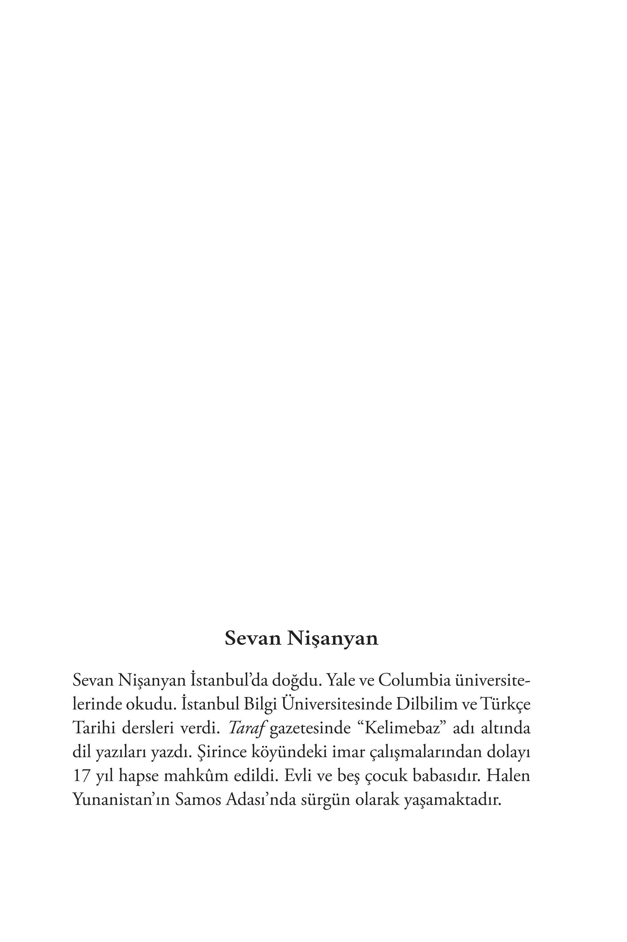 Cezaevi Yazıları Sevan Nisanyan pdf..... | PPT