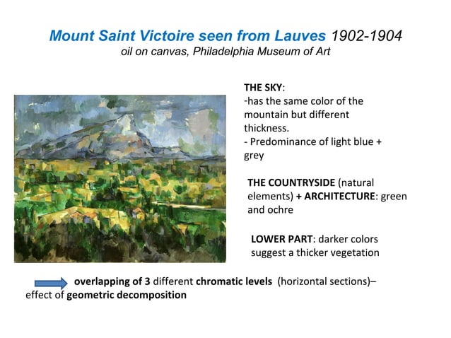 Cezanne Post Impressionism Ppt