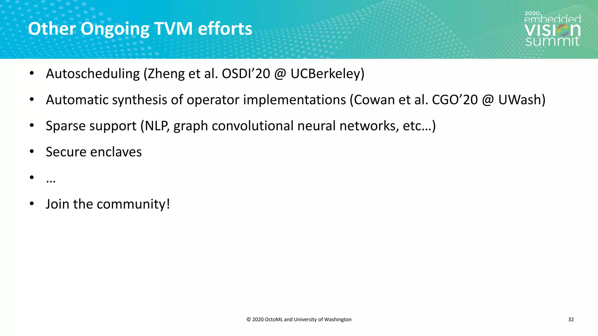 “introduction To The Tvm Open Source Deep Learning Compiler Stack ” A Presentation From Octoml Ppt