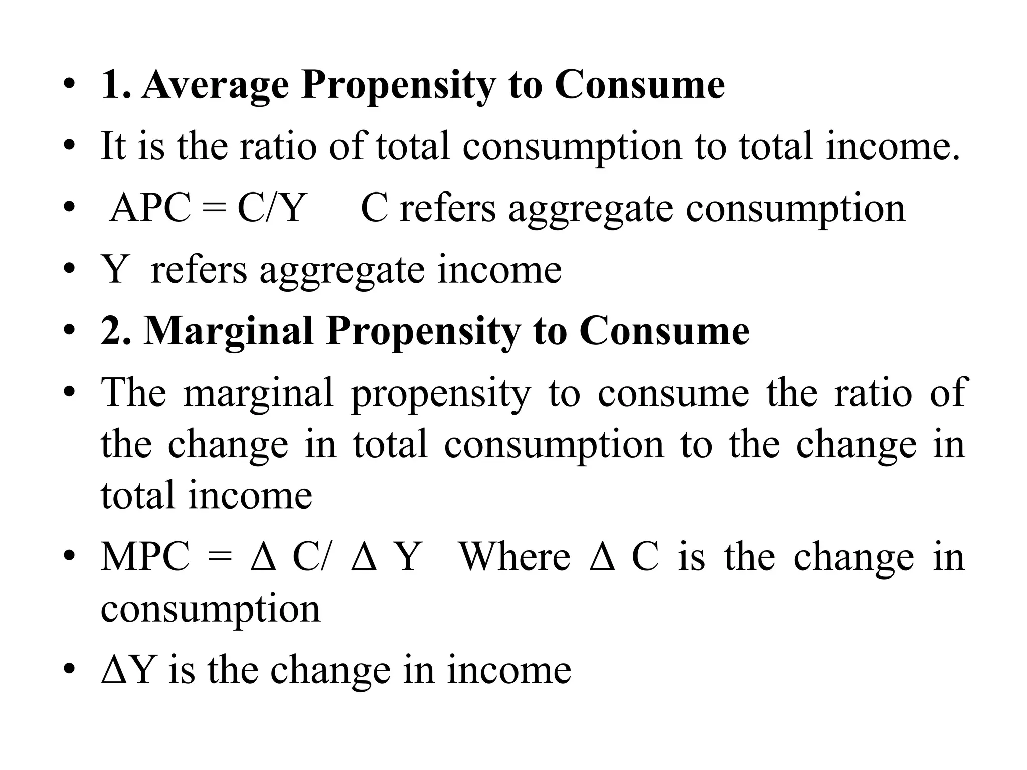 Consumption Function | PPT Consumption Function | PPT
