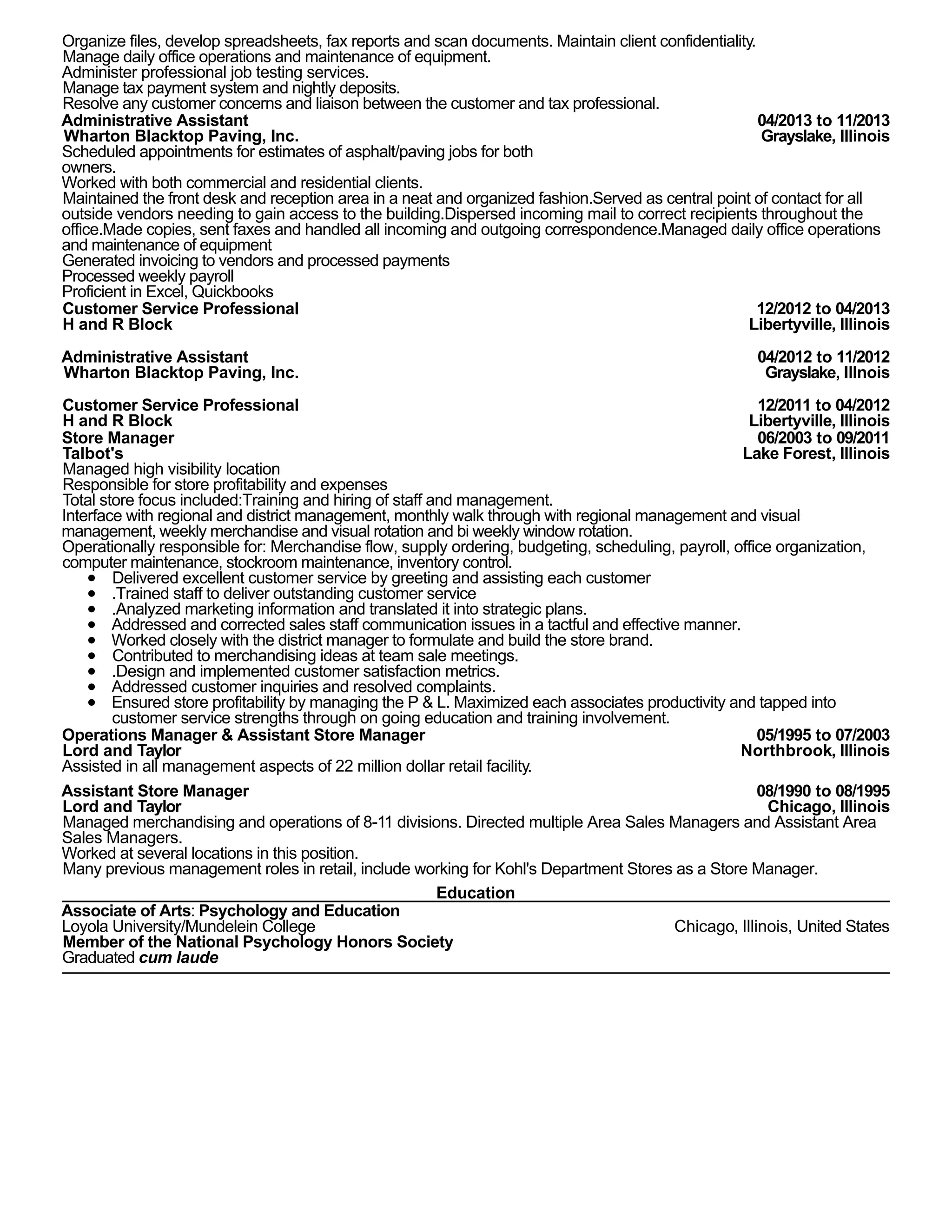 Toni Guziec Resume 1 (8) | PDF