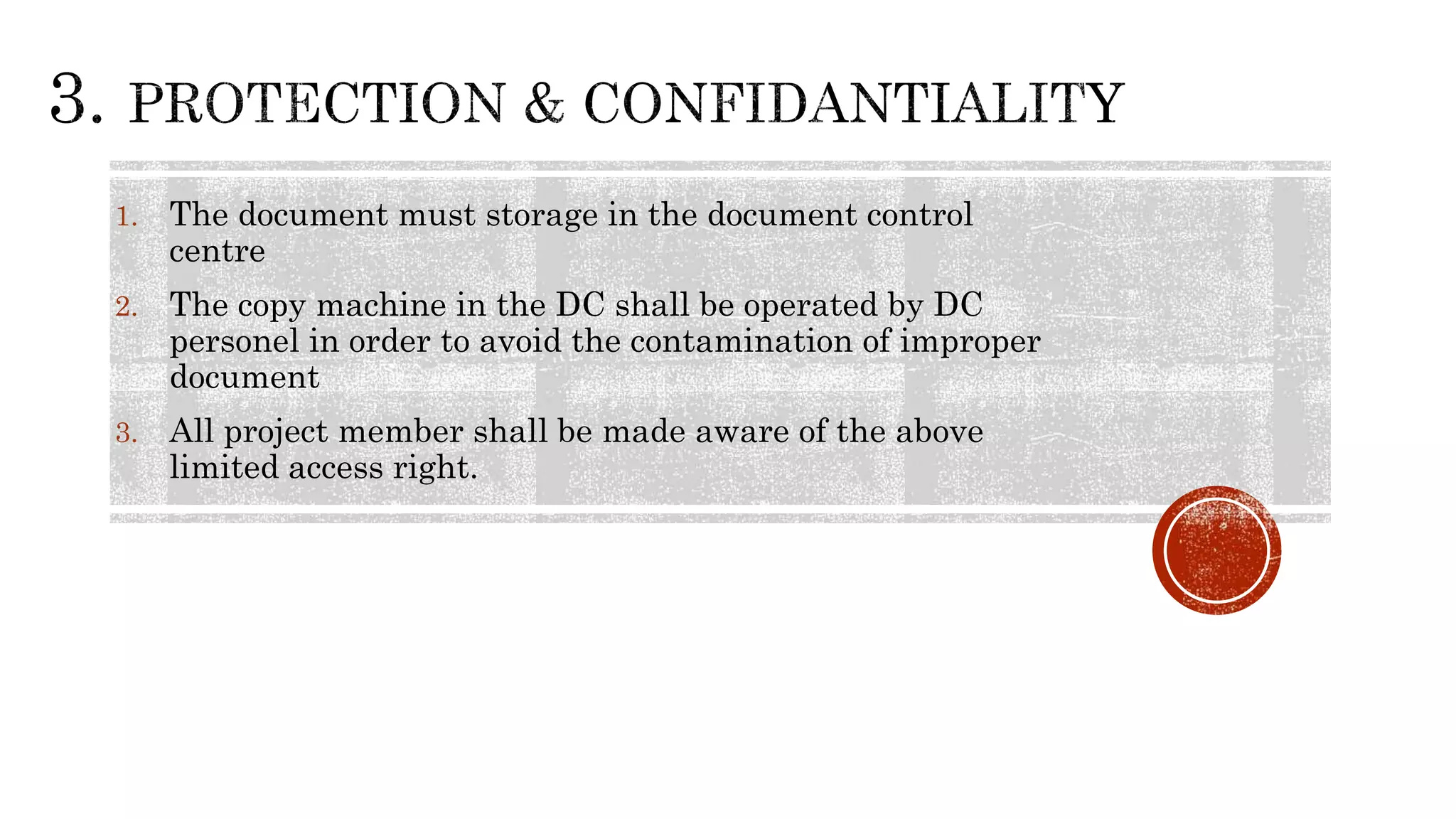 Document Control Procedure | PPTX