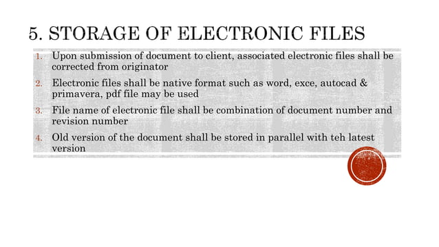 Document Control Procedure | PPTX | Desktop Publishing | Computer ...